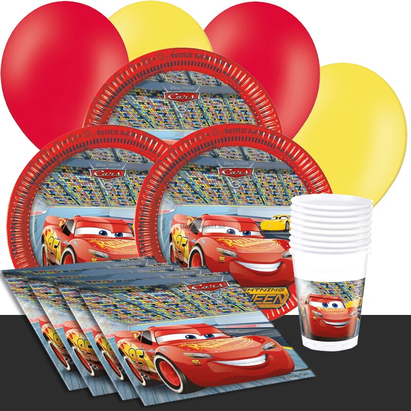 Disney Biler Bursdagstema | Bursdagskongen.com